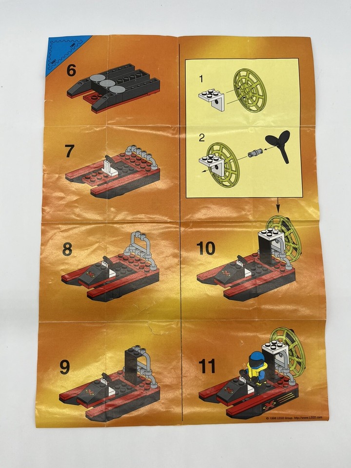 LEGO 1998 Extreme Team Speed Splasher Set #6567 Manual ONLY | eBay