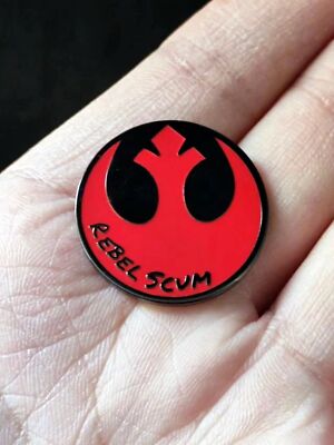 Rebel Alliance Scum Metal Enamel Fantasy Pin Badge Brooch | eBay