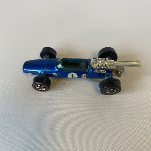 Vintage Hot Wheels Redline BRABHAM REPCO F1 - Blue | eBay