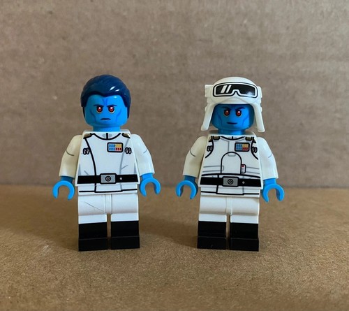 Lego Star Wars Rebels - Grand Admiral Thrawn Minifigures - Light ...