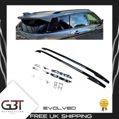 Range Rover Evoque Roof Rails Gloss Black Roof Bar OEM Style 2011-2018 ...