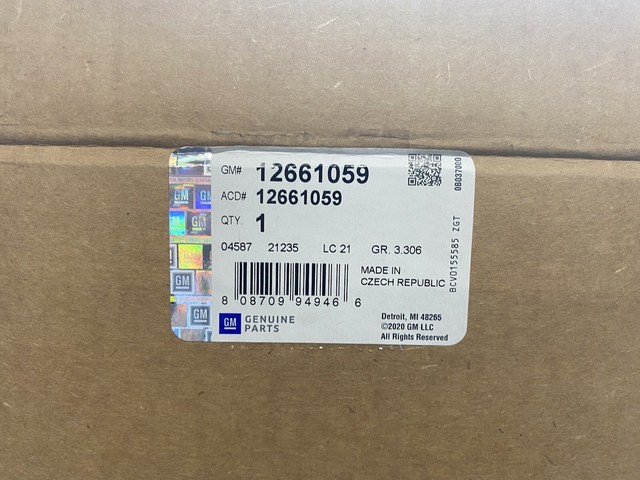 Fuel Injection Pump GM Parts 12661059 for sale online | eBay