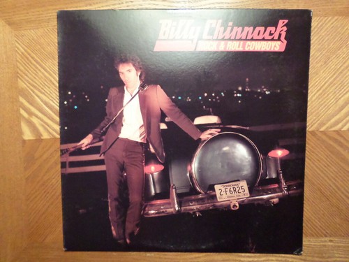PROMO CBS LP RECORD /BILLY CHINNOCK/ ROCK & ROLL COWBOYS/ NR MINT VINYL ...