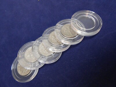 10 Direct Fit Coin Capsule Holders for US Dime & Other 18mm Coins | eBay