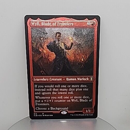 MTG Wyll, Blade of Frontiers Commander Legends: Battle for Baldur's ...
