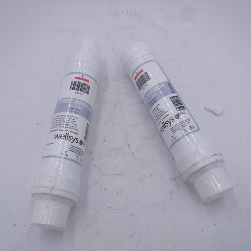 2 Pack Wellsys Pre Carbon Water Filter PC-12 1500 Gallons Each | eBay
