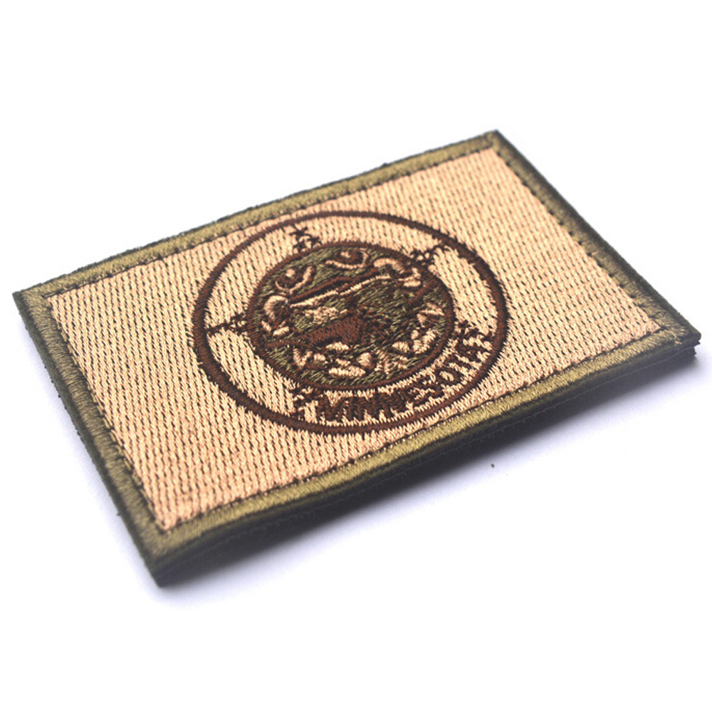 USA Minnesota MN STATE FLAG U.S. ARMY BADGE TACTICAL PATCH | eBay