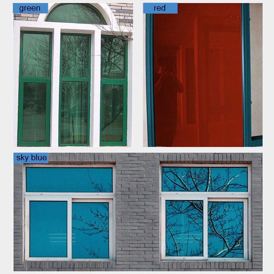 Window Tint Film Anti-UV Glass Tinting Decals Office Commercial Home 39 ...
