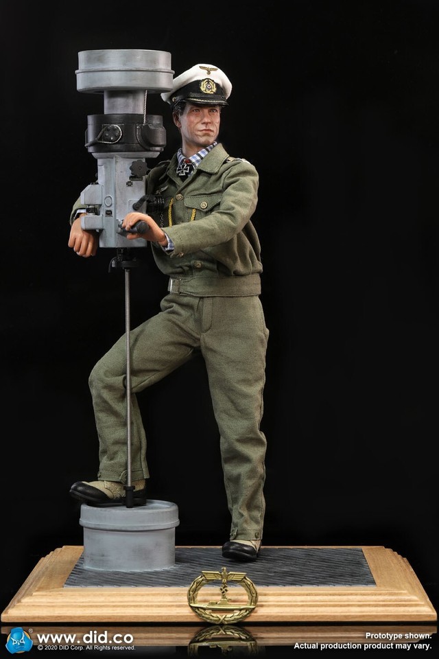 1/6 DID D80148 /E60058 WWII German U-Boat Commander With Parascope Set ...