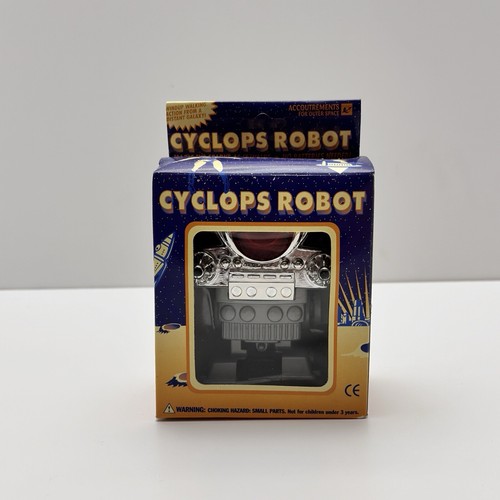 Accouterments Outer Space Cyclops Robot Eye Sparks Wind Up Walking ...