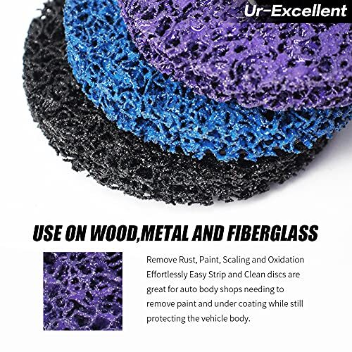 41/2" X7/8'' Stripping Discs Rust Remover Wheel Remove Paint And ...