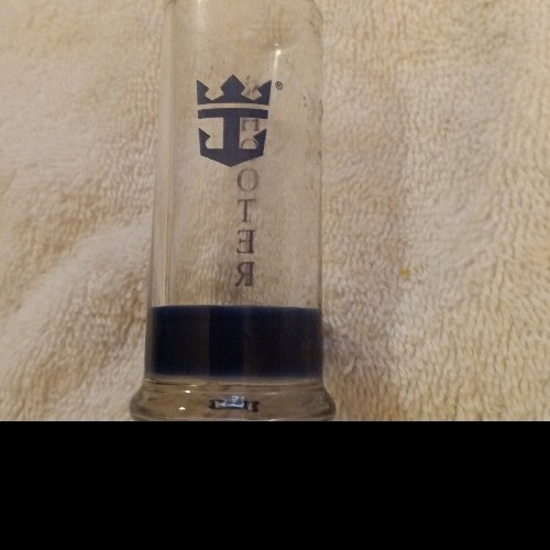 Royal Caribbean Cruise Lines Shooter Glass Souvenir Shot Glass. 3.5 ...