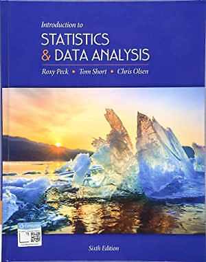 Introduction to Statistics and Data - Hardcover, by Peck Roxy; Olsen ...