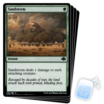 SANDSTORM X4 Dominaria Remastered Magic MTG MINT CARD | eBay