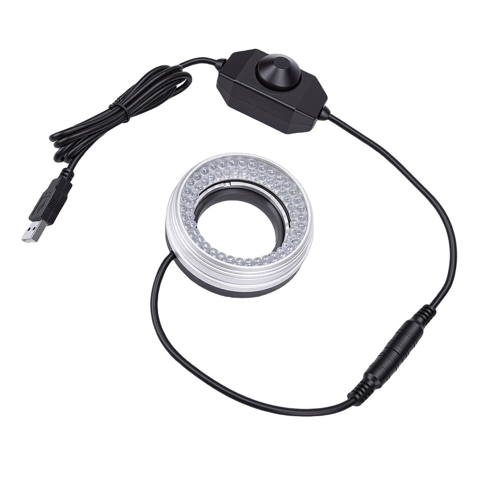 Adjustable Brightness LED Ring Light Metal Housing Oil And Dust Proof ...