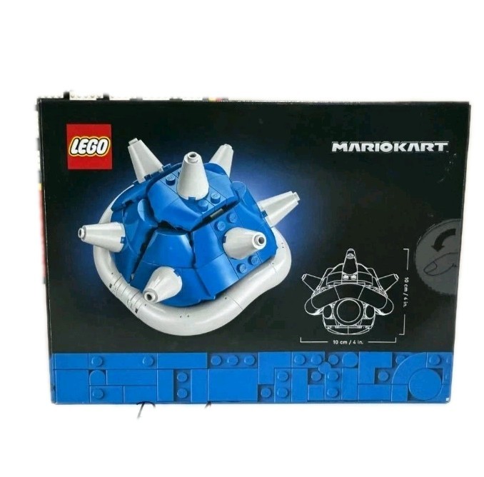 Lego 40787 Super Mario Kart SPINY SHELL ship in extra box worldwide in ...