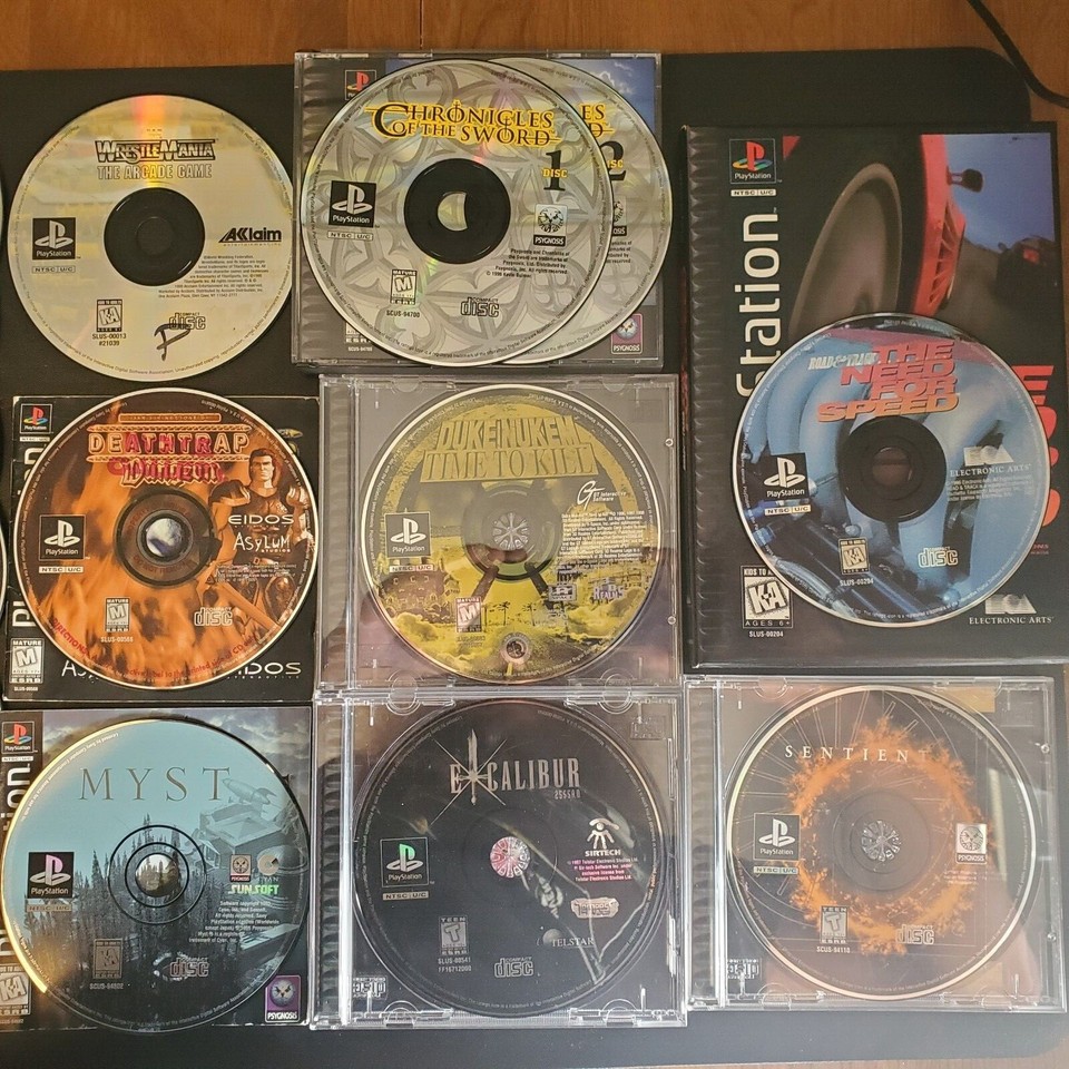PlayStation PS1 Loose Discs Tested $5 Flat Shipping | Listing Ends June ...