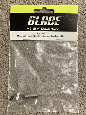 Blade mQX Motor with Pinion, Counter Clockwise Rotation BLH7504 | eBay