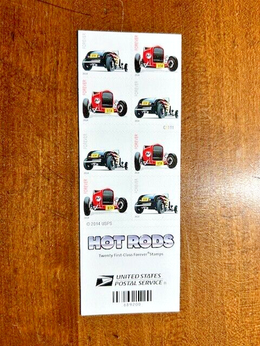 Hot Rods Postage Stamp Sheet of 20 Forever Stamps | eBay