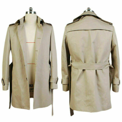 Constantine John Constantine Cosplay Costume Cotton Twill Trench Coat ...