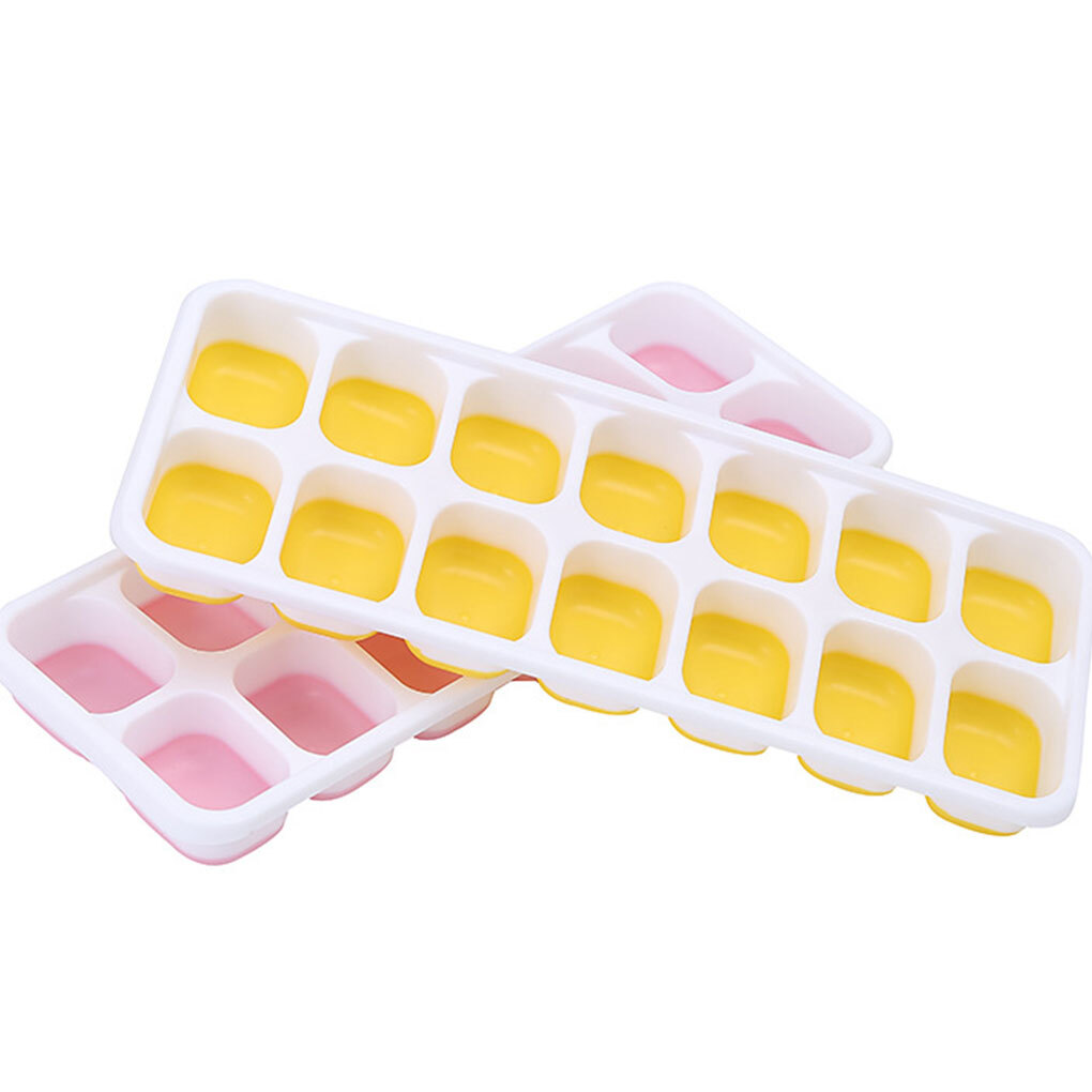 4pack/lot Compartments Ice Tray Customize Ice Needs Smooth Surface | eBay