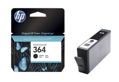 Original HP Patrone 364 schwarz black f. Photosmart C309 C309A C309G ...