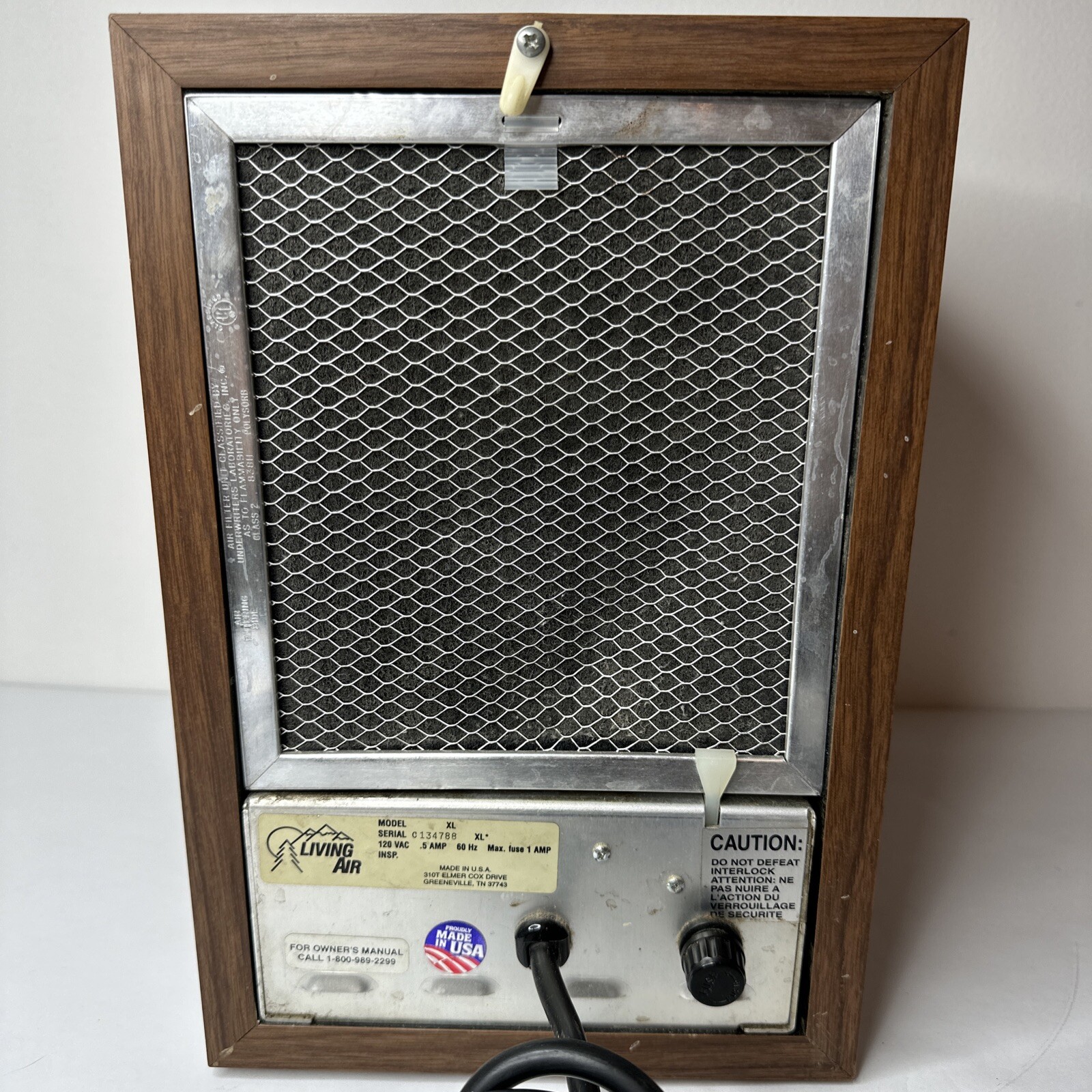 Alpine Living Air XL15 Air Purifier ozone Ionizer USA Air Cleaner ...