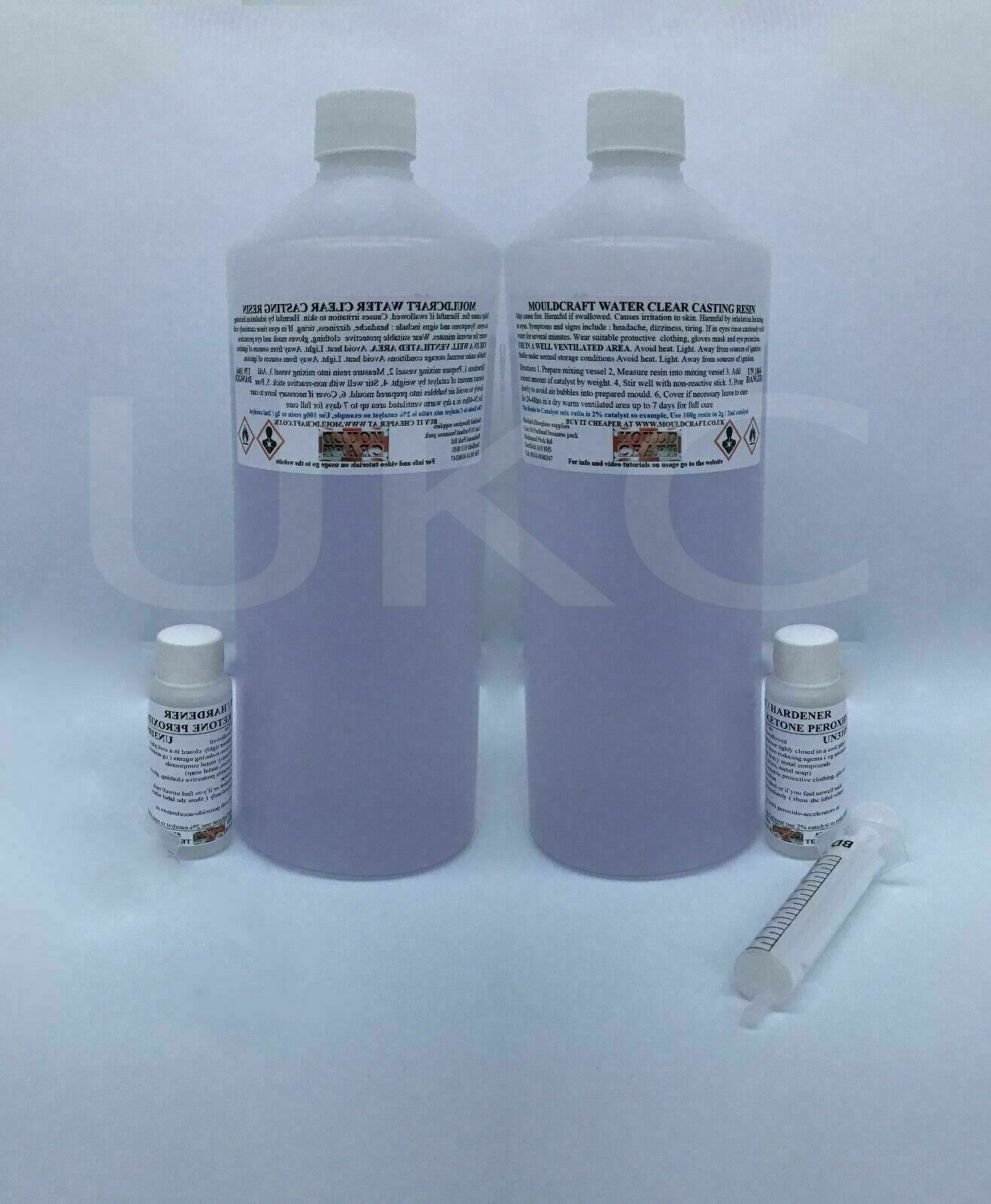 Mouldcraft water clear Casting Resin Kits Translucent Pigments 250g ...