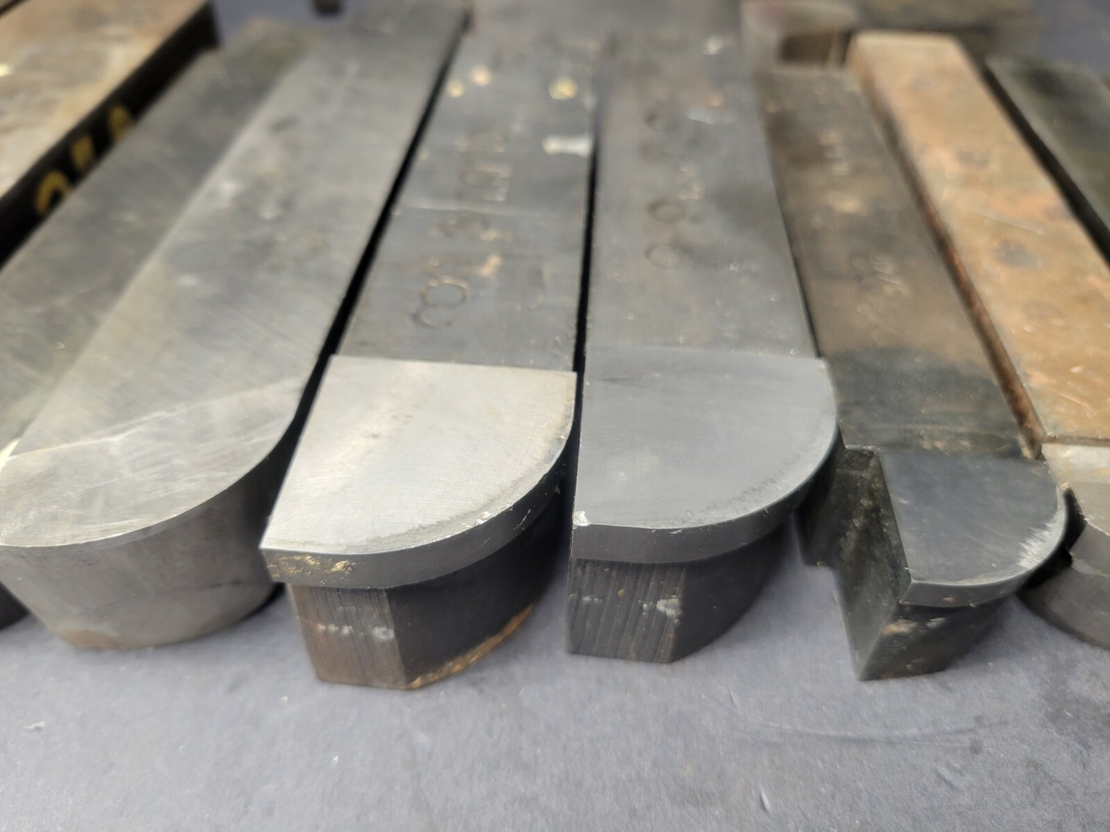 15pc USA 1" & 1¼" Cleveland MoMax Cobalt Latrobe HSS Carbide Tool Bits ...