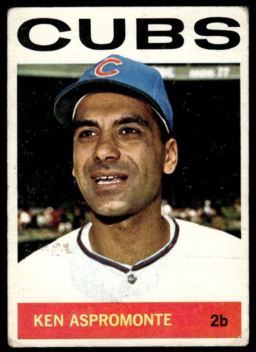 1964 Topps Ken Aspromonte Chicago Cubs #252 + | eBay