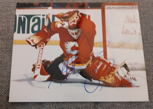 Trevor Kidd Calgary Flames 8x10 Autograph w/ LOA | eBay