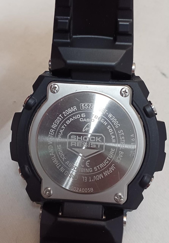 Casio G-Shock G-Steel GMT Solar Digital Watch 45mm New | eBay