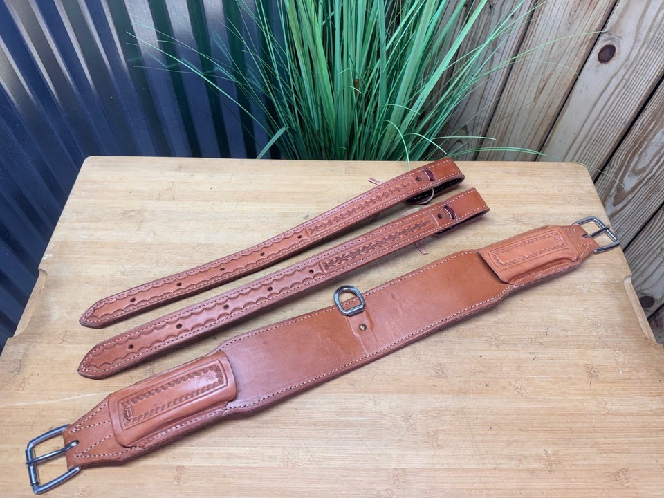 CIRLCE L Western Saddle Complete Rear Back Cinch Strap / Rear Flank ...