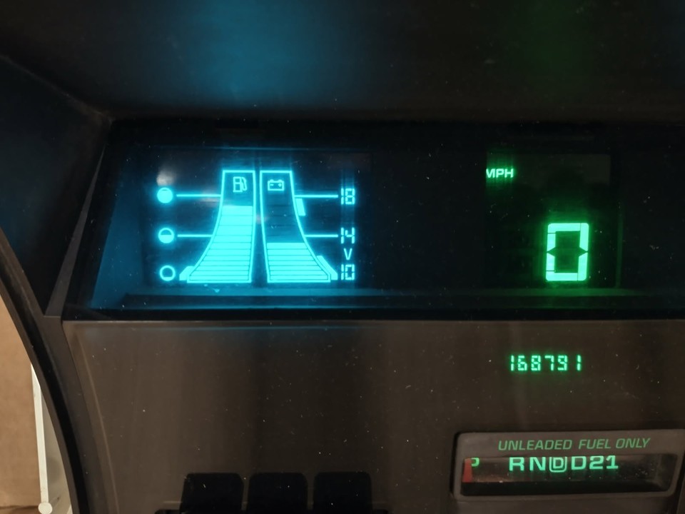 89-94 Chevy S10 Blazer S15 Jimmy Digital Instrument Gauge Cluster ...
