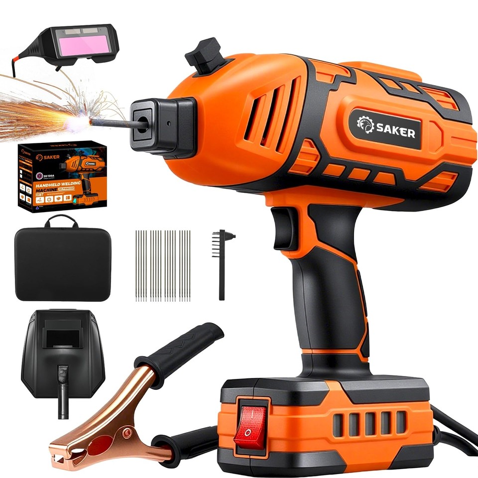 Saker Portable Electric Welding Machine,110V Portable Welder Handheld ...