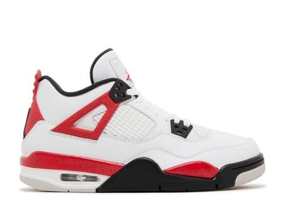 Jordan 4 Retro Red Cement (GS) Size 6.5, DS BRAND NEW | eBay