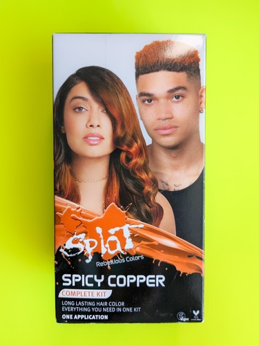 SPLAT Rebellious Color Hair Dye - Spicy Copper Complete Kit | eBay