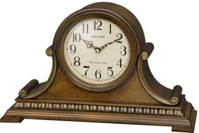 Rhythm Clock CRH265UR06 9 x 14.6 in. WSM St.Vincent Wooden Musical ...