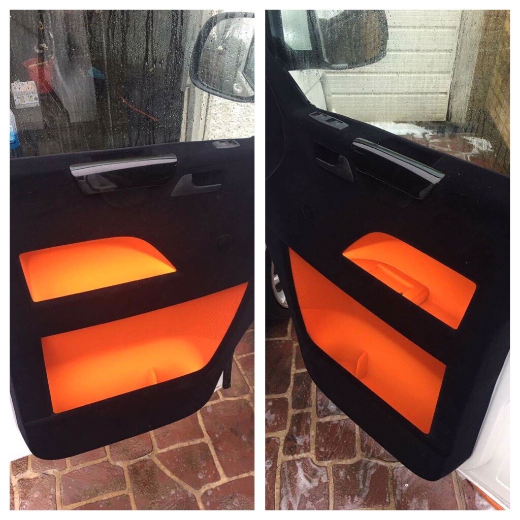Vw Transporter T5 Flocked Door Cards | eBay