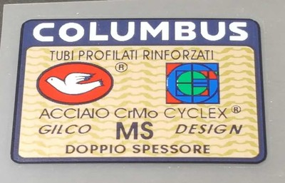 Decals, Stickers - Columbus Decal - Nelo's Cycles