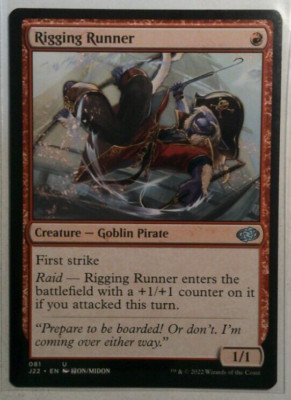 Mtg Rigging Runner *Jumpstart - Anime* | eBay