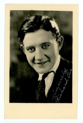 Vintage 5x7 Autographed Photo Richard Dix Silent Film Star | eBay