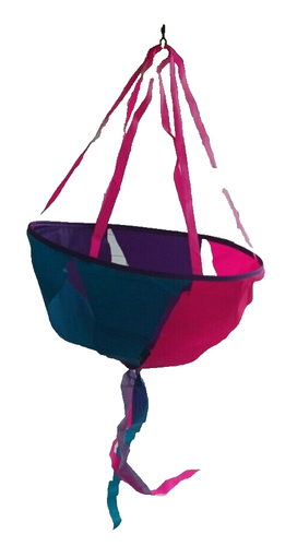 Kite Tail ** Windsock (12"x44") & Kite String On Spool For Easy Kite ...