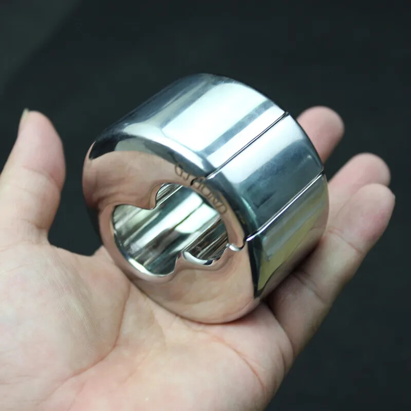 8 Sizes Stainless Steel Ball Stretcher Scrotum Rings Pendant for Male ...