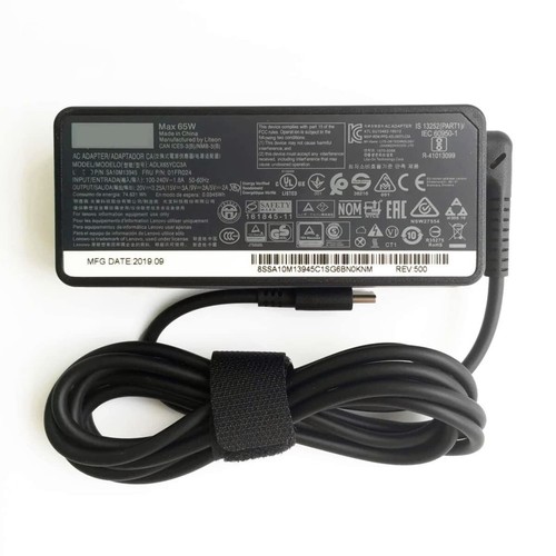 65W USBC Charger Lenovo ThinkPad T14 T15 T16 Yoga ThinkBook Laptop ...