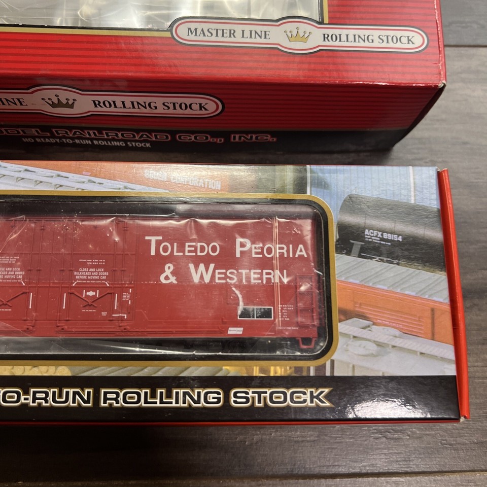 x2 Atlas HO Train Cars GATX 20700 "Service Driven" Tank & Evans 53 ...