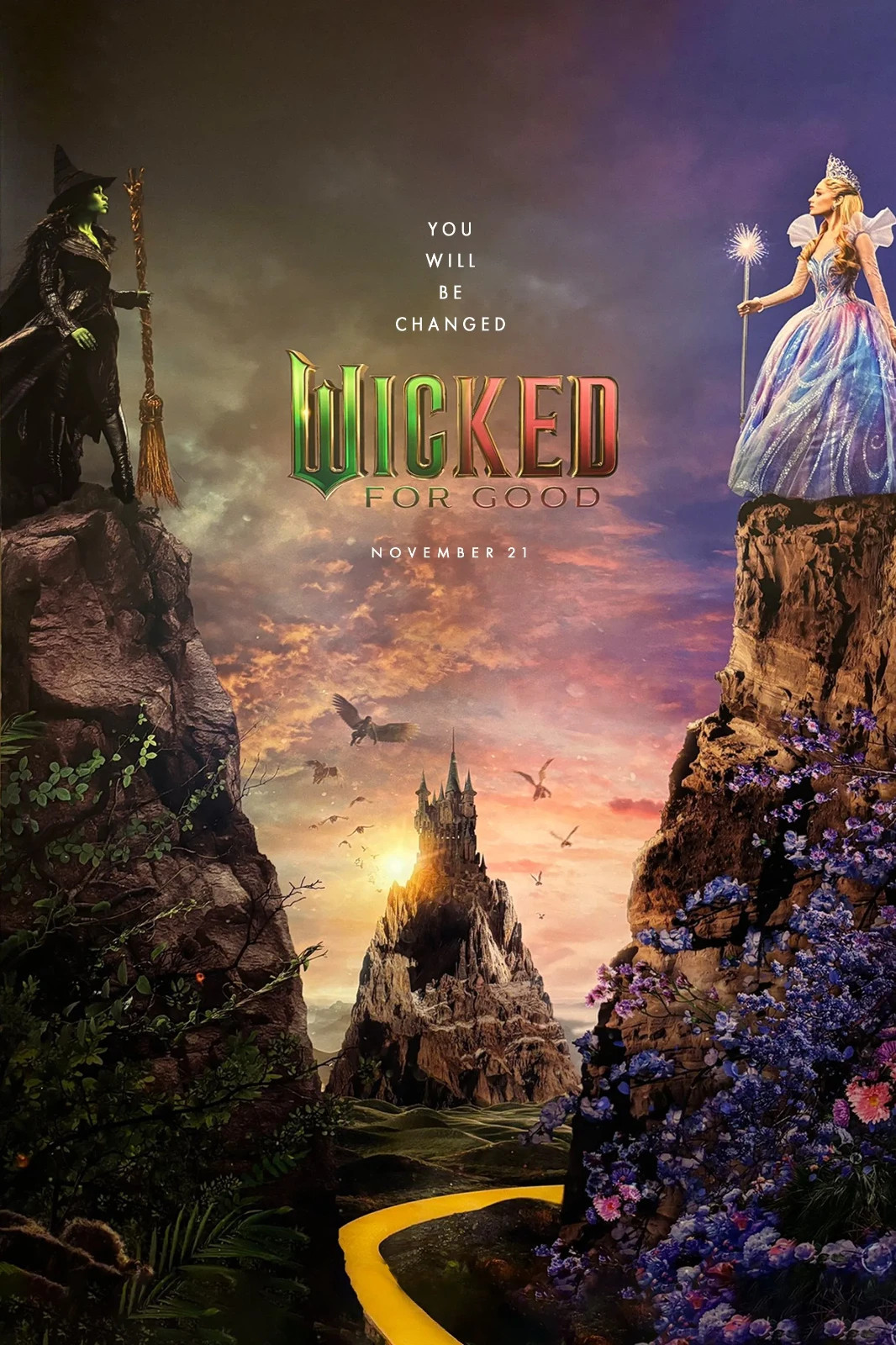 Wicked For Good Poster A5 A4 A3 Super High Quality Paper Ariana Grande ...