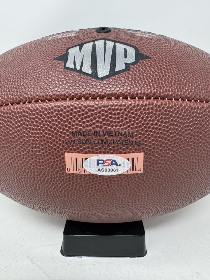 PAT MCAFEE SHOW CAST SIGNED AUTOGRAPH FOOTBALL PSA/DNA COA CONNOR TY ...
