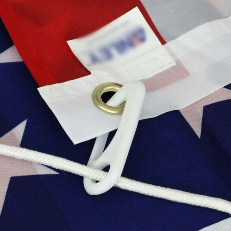 2-24X Heavy Duty Flagpole Snap Hook Clips Flag Pole Attachment ...