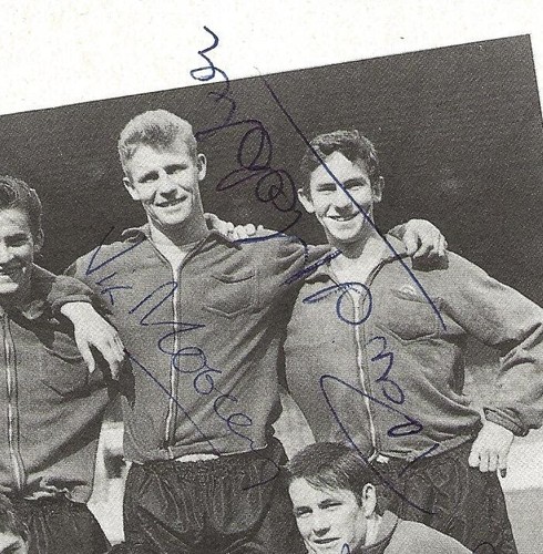 DAVID MOBLEY VIC MOBLEY & JIM MCCALLIOG SHEFFIELD WEDNESDAY 1968 ORIG ...